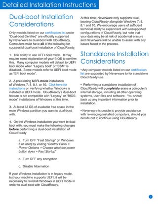 Cloud ready+installation+instructions | PDF