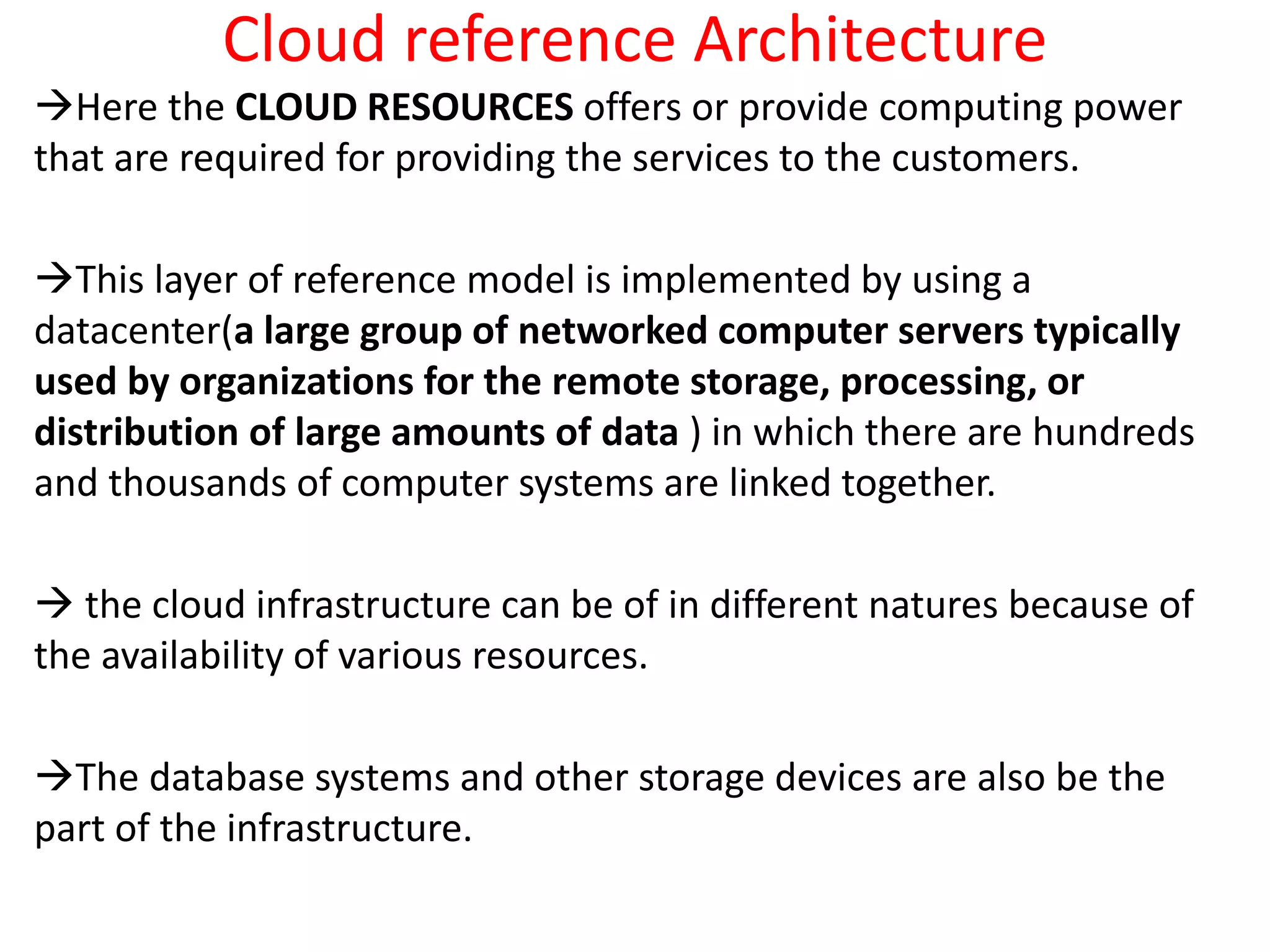 Cloud reference architecture as per nist | PPTX | Cloud Computing ...