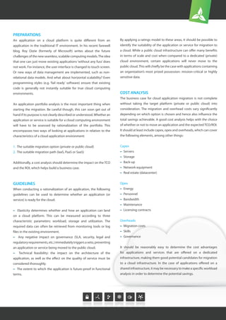 Cloud - moving applications to the cloud | PDF