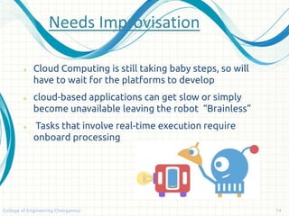 Cloud robotics | PDF | Cloud Computing | Internet