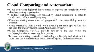 Cloud robotics and automation | PPTX