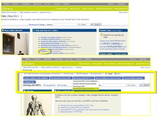 Converting an Intranet Site to the Cloud: Using LibGuides to Refresh a Library Portal | PPT