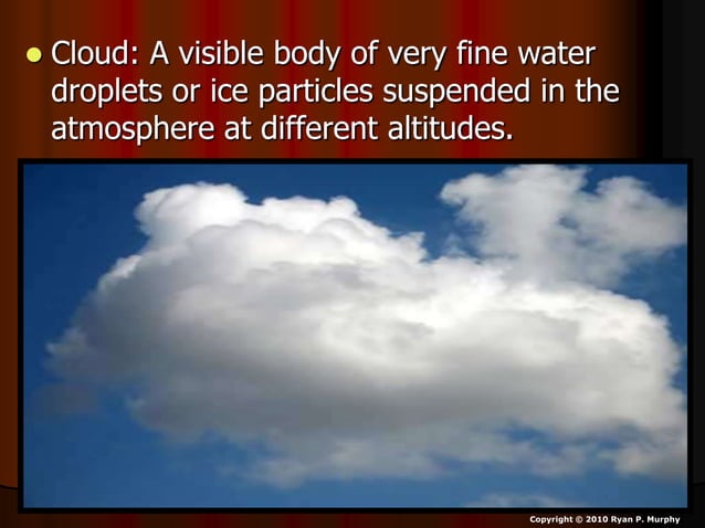 Clouds, Types of Clouds, Weather and Climate Unit, Earth Science Lesson ...