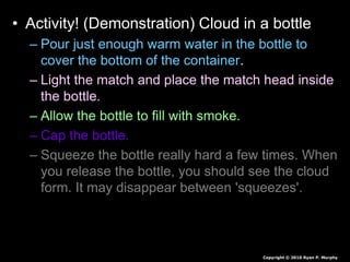 Clouds, Types of Clouds, Weather and Climate Unit, Earth Science Lesson ...