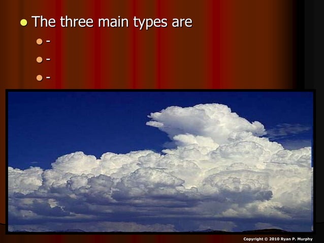 Clouds, Types of Clouds, Weather and Climate Unit, Earth Science Lesson ...