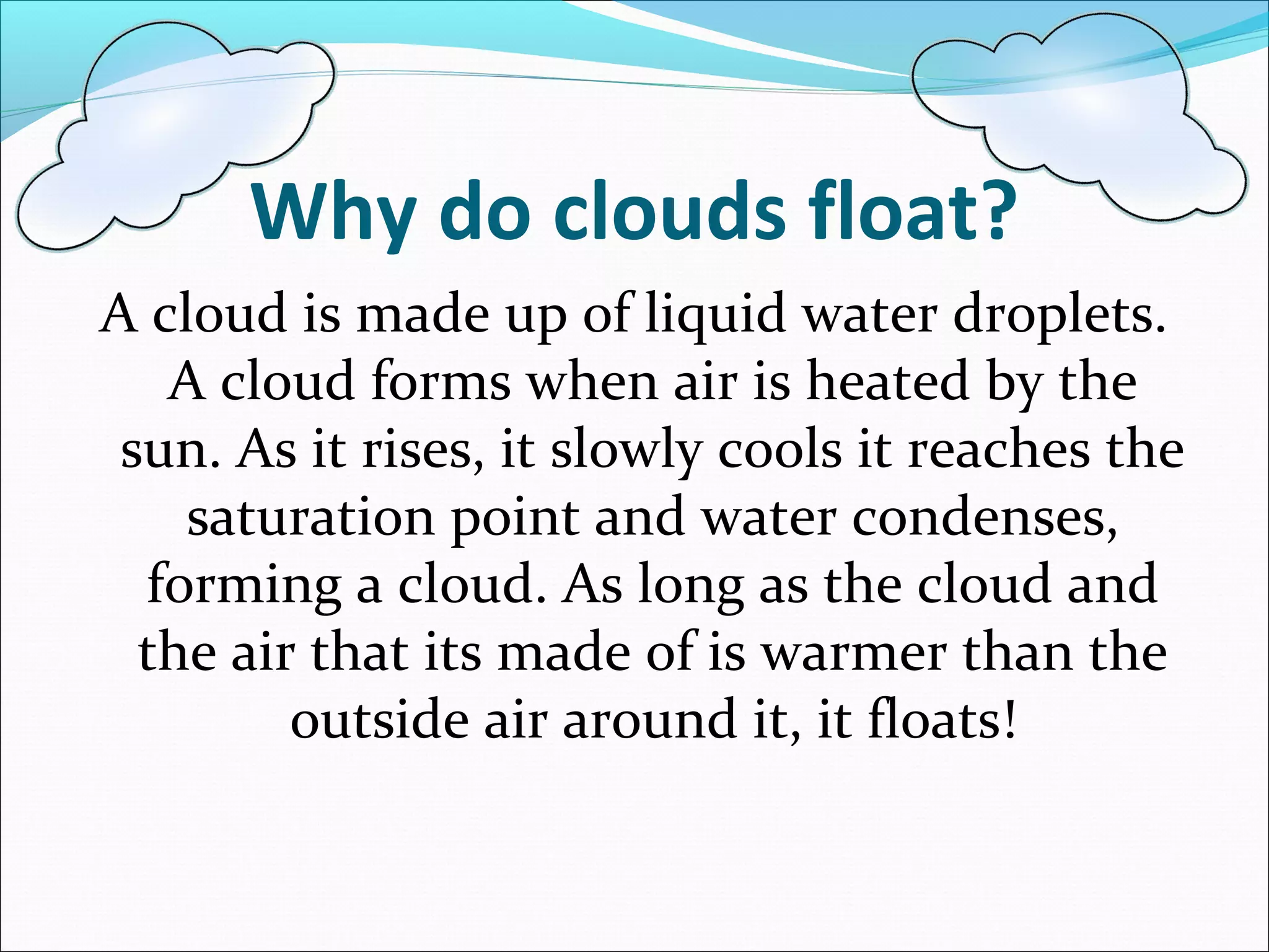 Kinds of Clouds | PPT