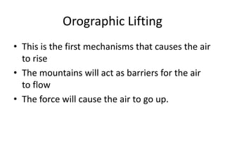 Clouds and percipitation | PPT