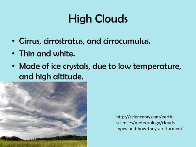 Clouds and percipitation powerpoint | PPTX | Weather | Science