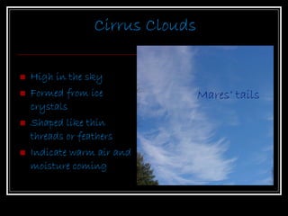 Clouds and precipitation | PPT