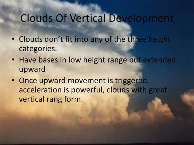 Clouds and precipitation | PPT