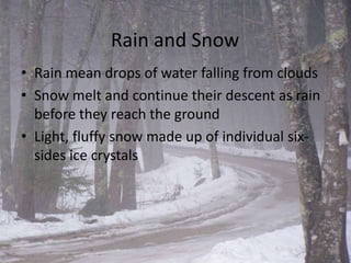 Clouds and precipitation | PPT