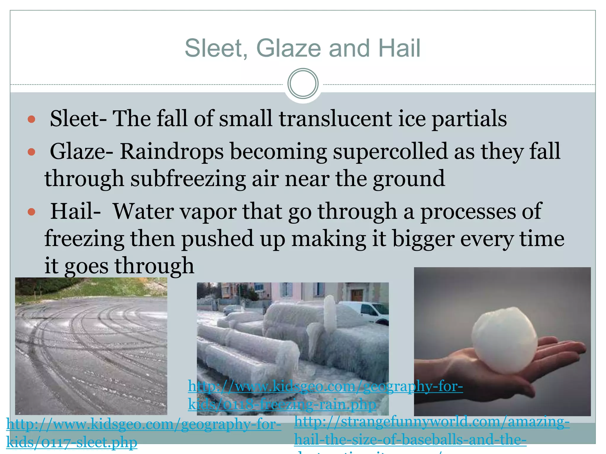 Clouds and precipitation | PPTX