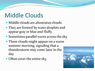 Clouds and precipitation | PPTX