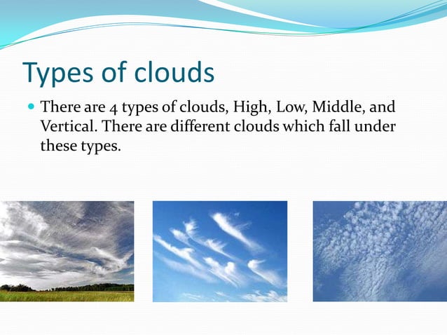 Clouds and precipitation | PPTX