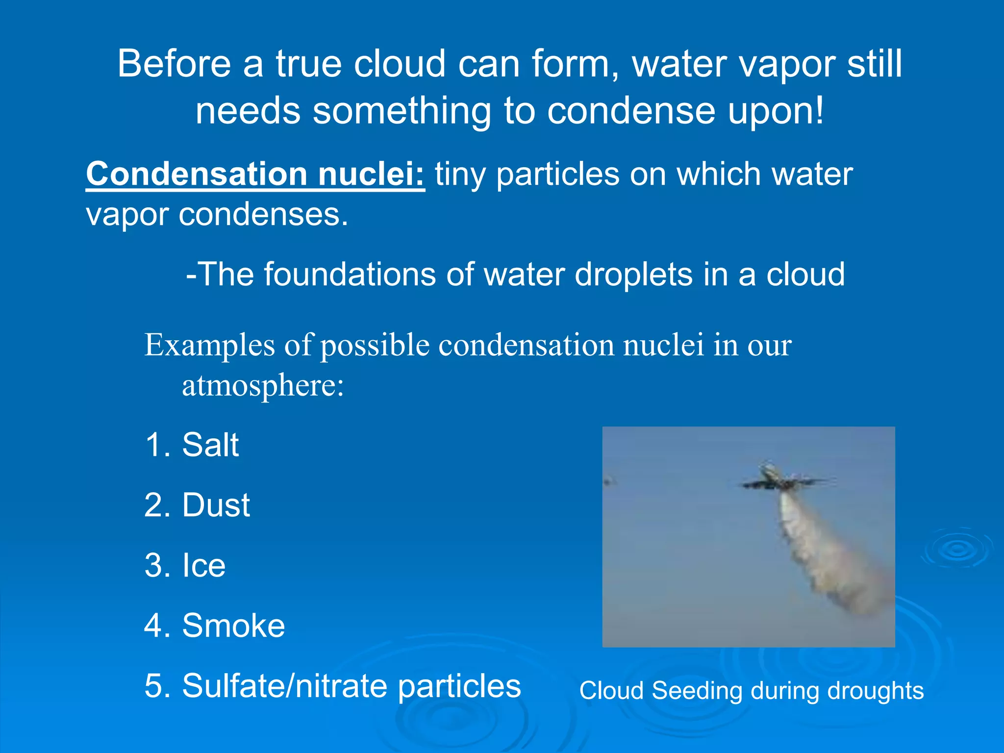Clouds and precipitation | PPTX