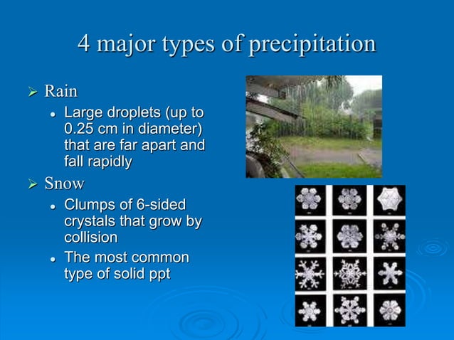 Clouds and precipitation | PPTX | Weather | Science