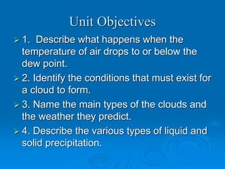 Clouds and precipitation | PPTX