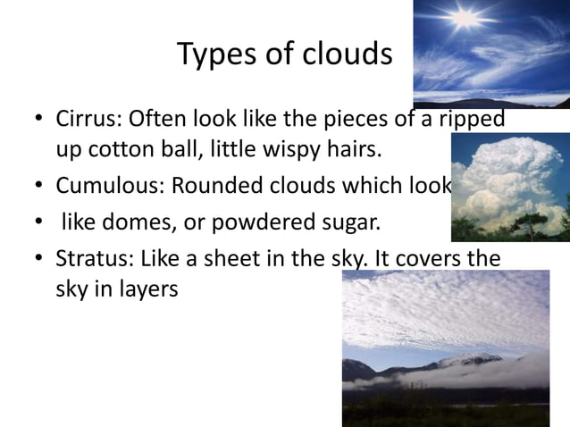 Clouds and precipitation19 | PPTX