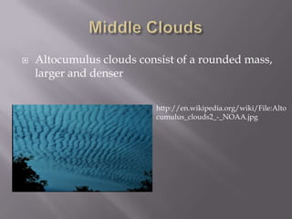 Clouds and precipitation project | PPT