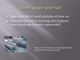 Clouds and precipitation project | PPTX
