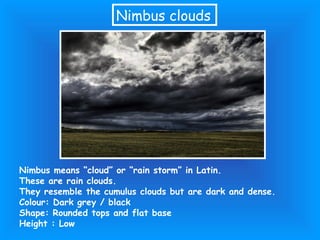 Clouds and rain- by Anjali Fating | PPT