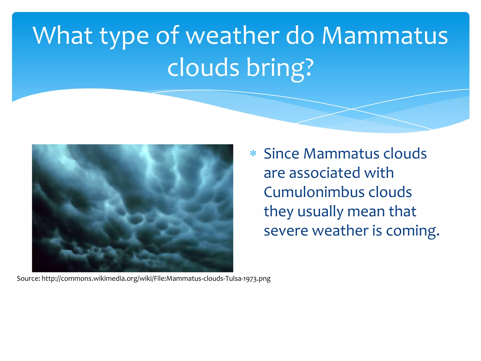Clouds and weather | PPTX