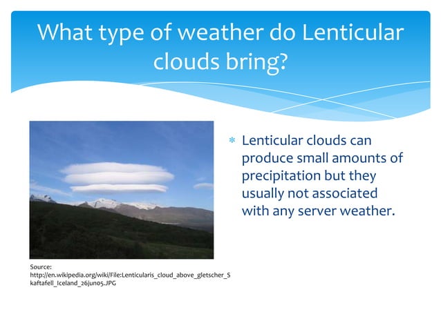 Clouds and weather | PPTX