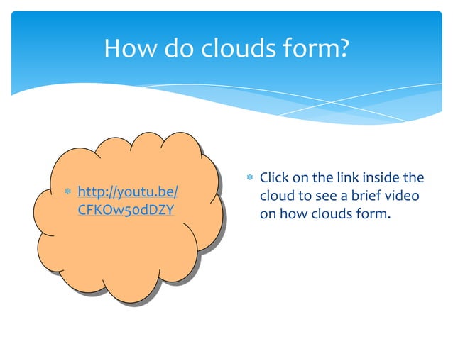 Clouds and weather | PPTX