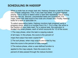 Cloud schedulers and Scheduling in Hadoop | PPTX