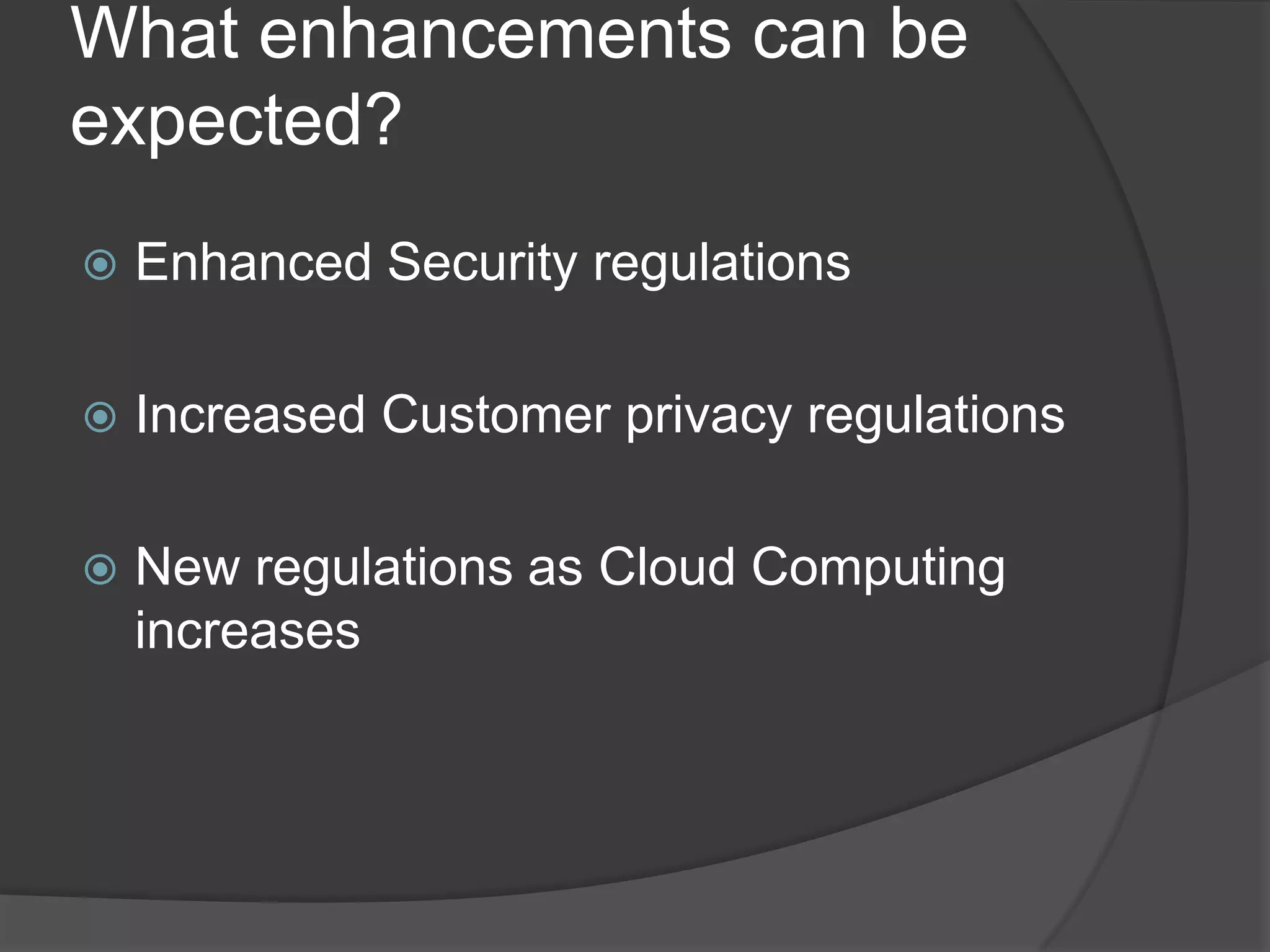Cloud security - Auditing and Compliance | PPTX | Cloud Computing | Internet