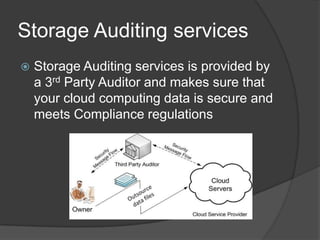 Cloud security - Auditing and Compliance | PPTX | Cloud Computing | Internet