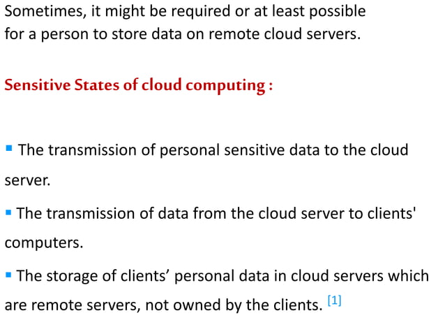 Cloud security | PPTX