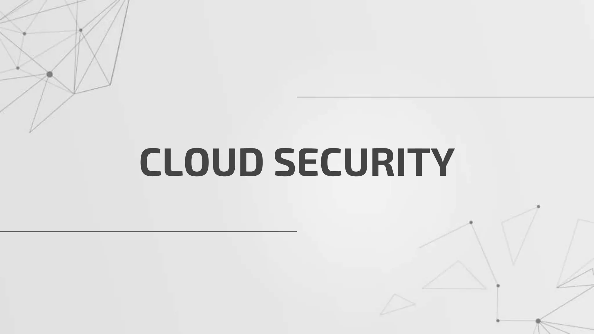 Cloud Security using NIST guidelines | PPTX