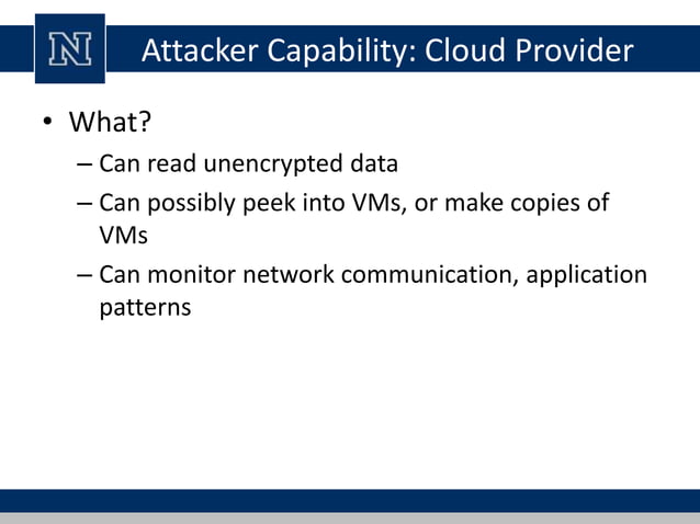 Cloud Security and their classifications | PPT