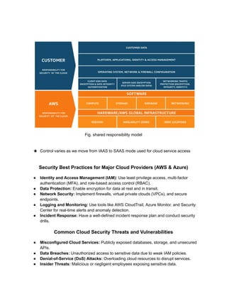 Cloud Security Best practices Documentation | PDF