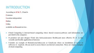 ALGORITHMIC APPROACH TO CLOUD DATA SECURITY | PPT