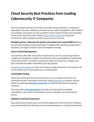 Cloud Security Best Practices from Leading Cybersecurity IT Companies.pdf