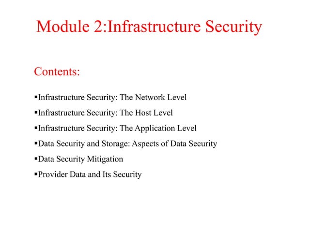 Cloud Security_Module2.ppt | Cloud Computing | Internet