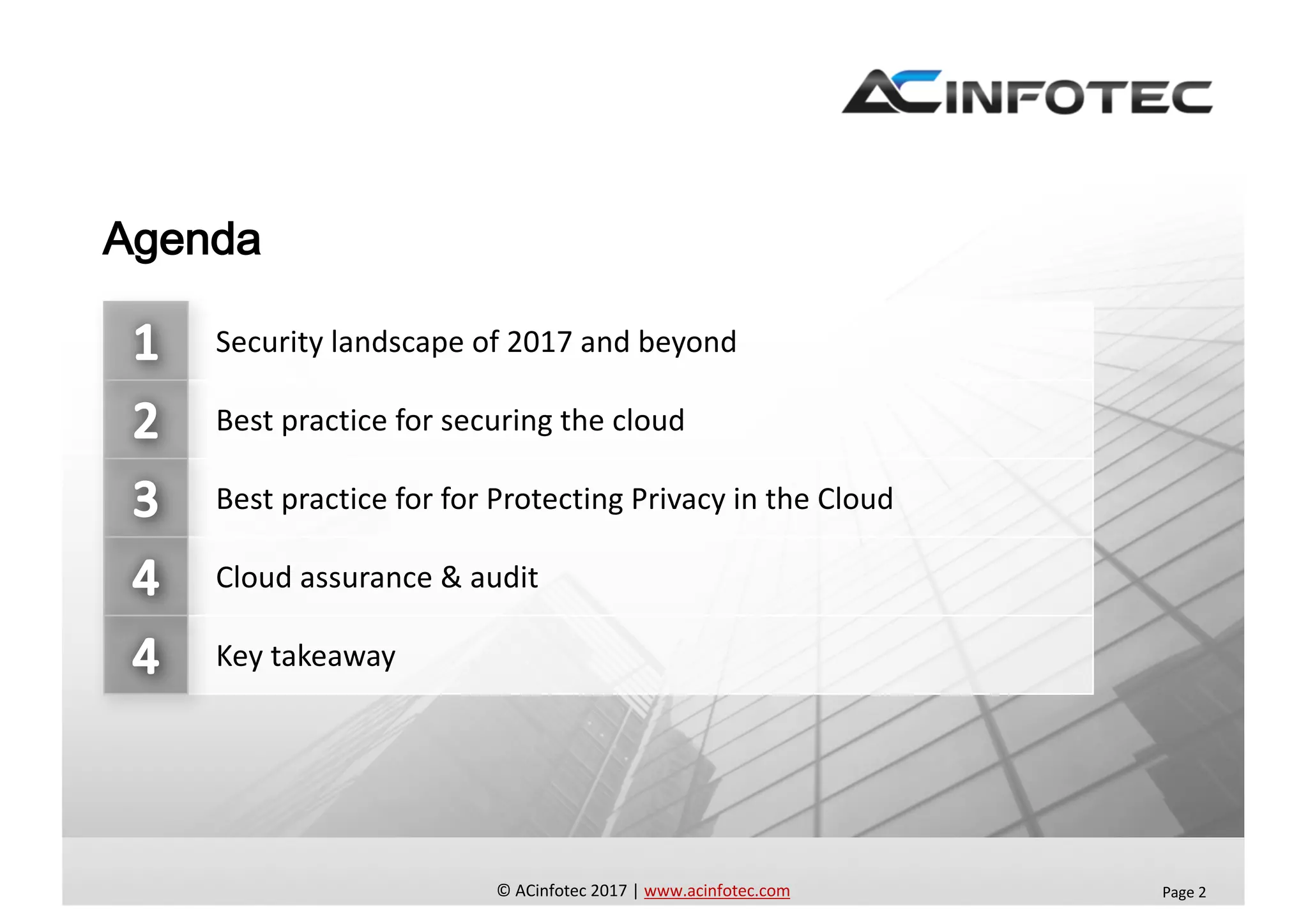 Cloud Security & Privacy Standard Slide | PDF