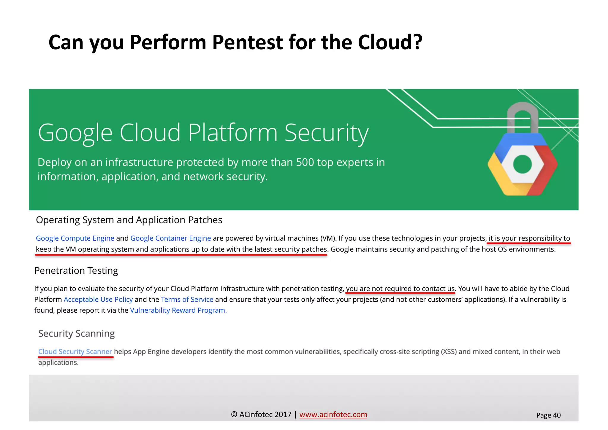 Cloud Security & Privacy Standard Slide | PDF
