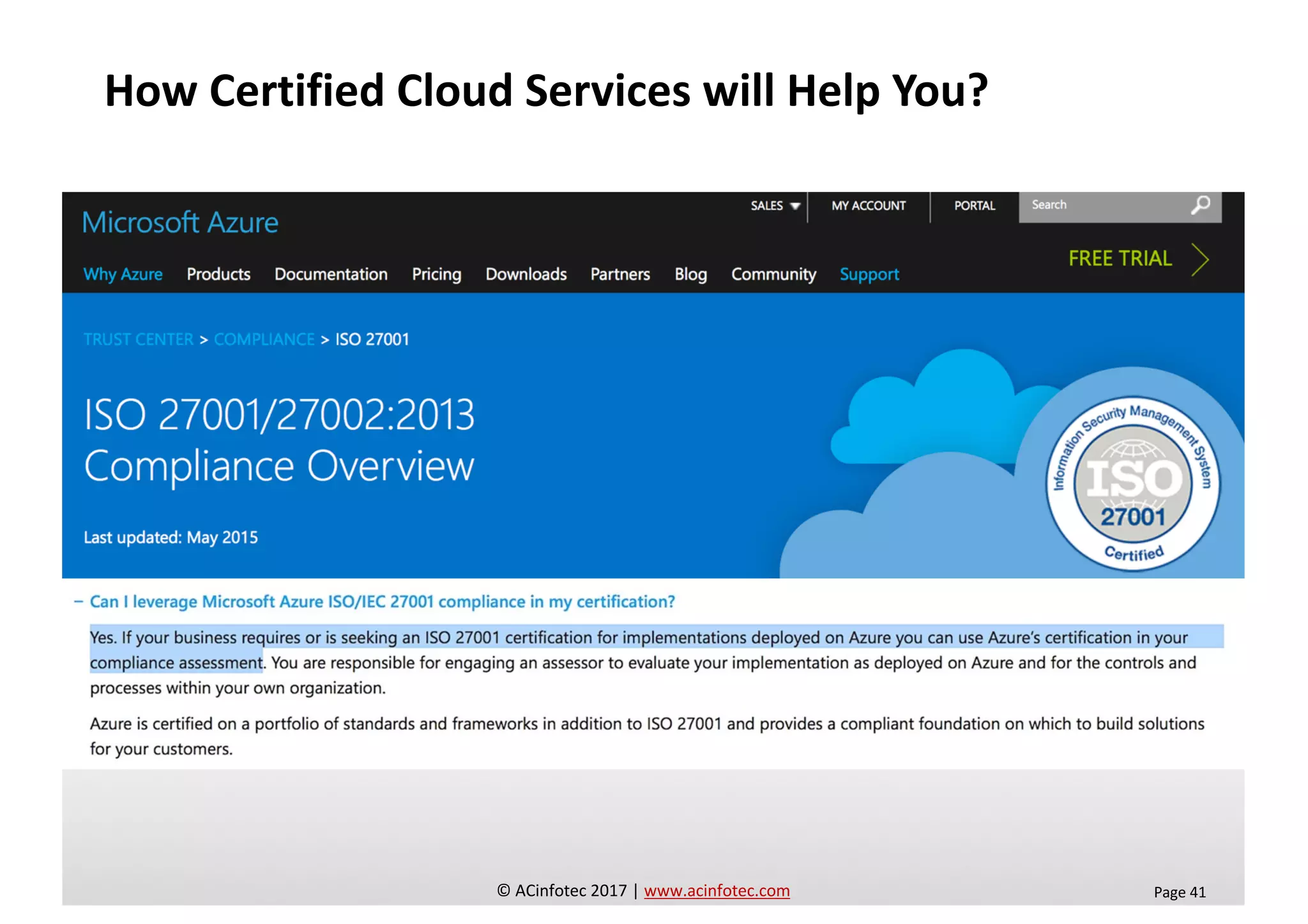 Cloud Security & Privacy Standard Slide | PDF
