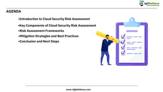 Cloud security risk assessment presentation | PDF