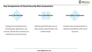 Cloud security risk assessment presentation | PDF