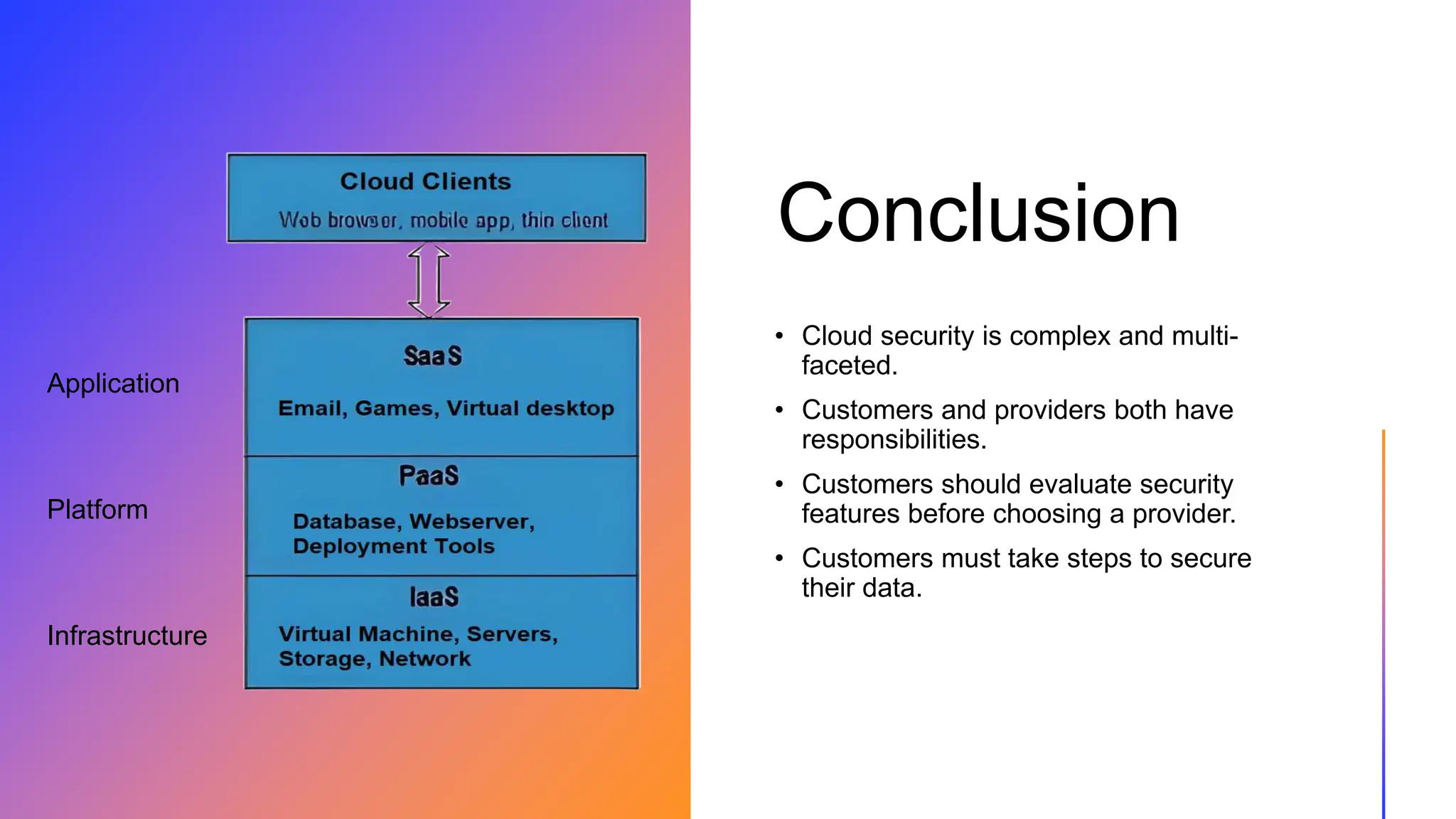 service models cloud security computing ppt | PPTX