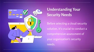 Customized Cloud Security Solutions to Boost Cybersecurity | PPTX