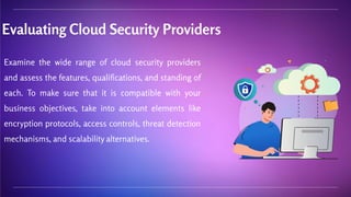 Customized Cloud Security Solutions to Boost Cybersecurity | PPTX