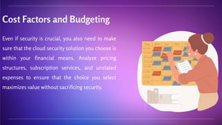 Customized Cloud Security Solutions to Boost Cybersecurity | PPTX