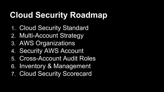 Building A Cloud Security Strategy For Scale Ppt