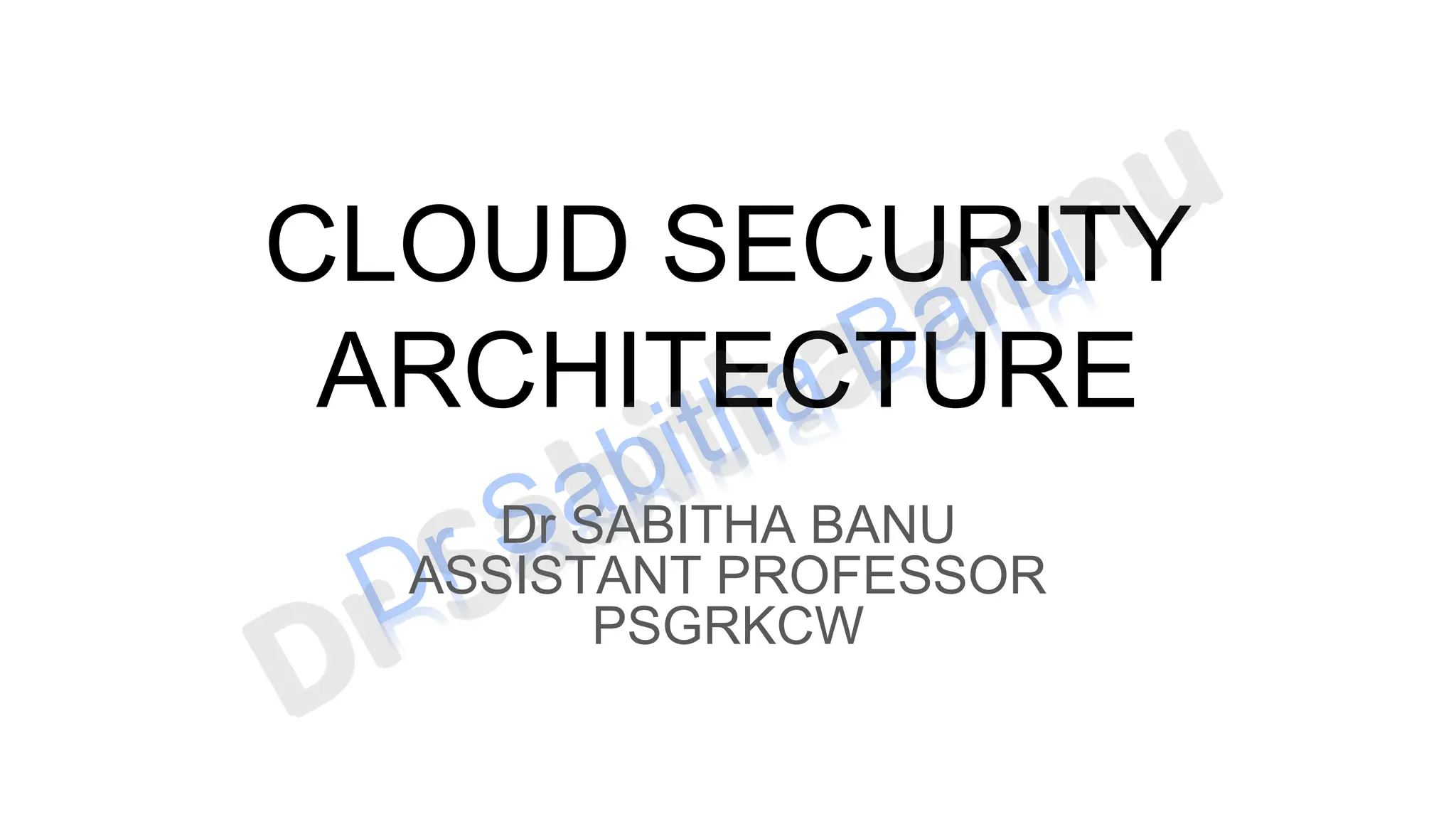 Cloud Security and Privacy:An Enterprise Perspective on Risks and ...