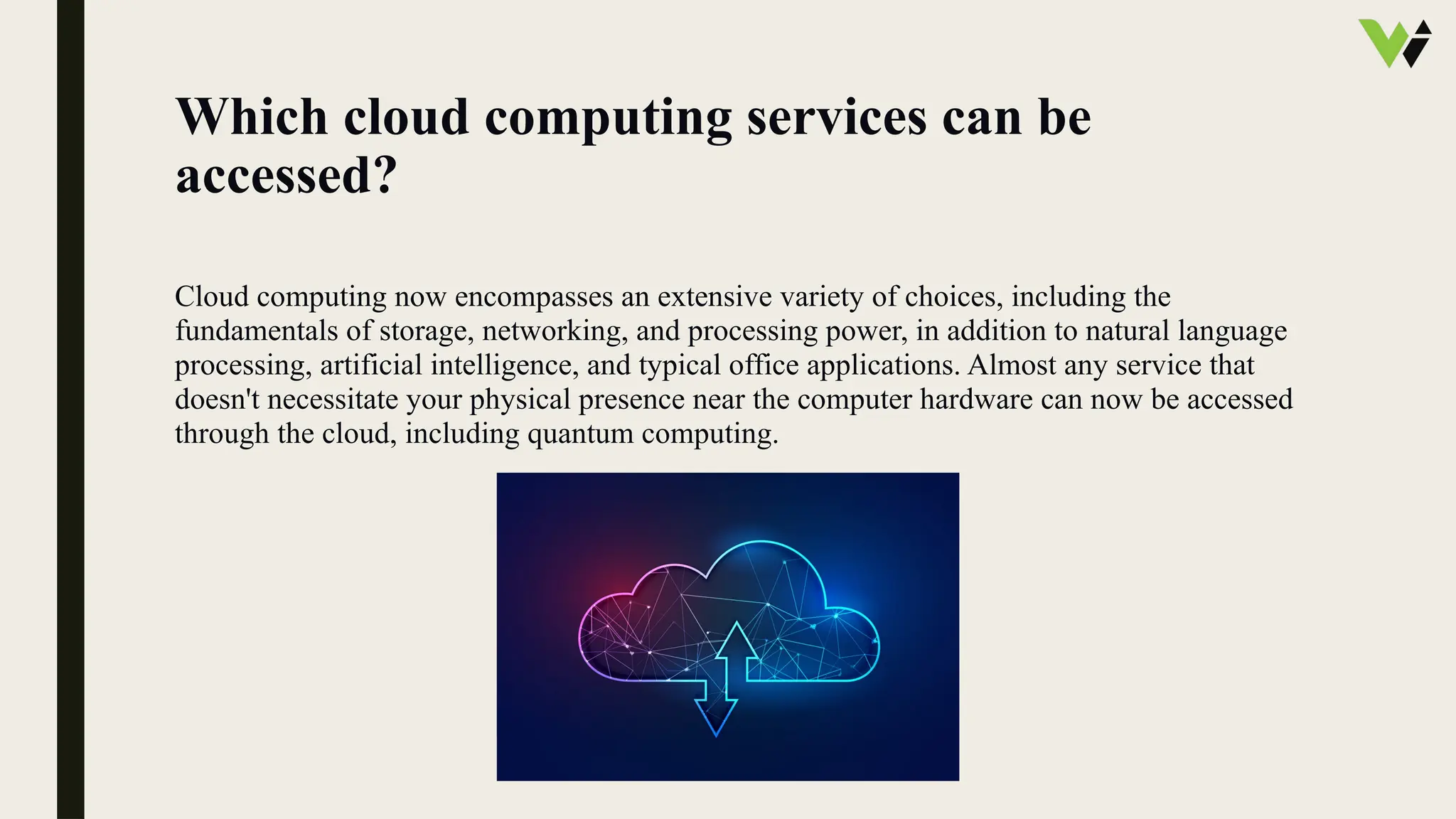 What does cloud computing mean in simple terms? | PPTX